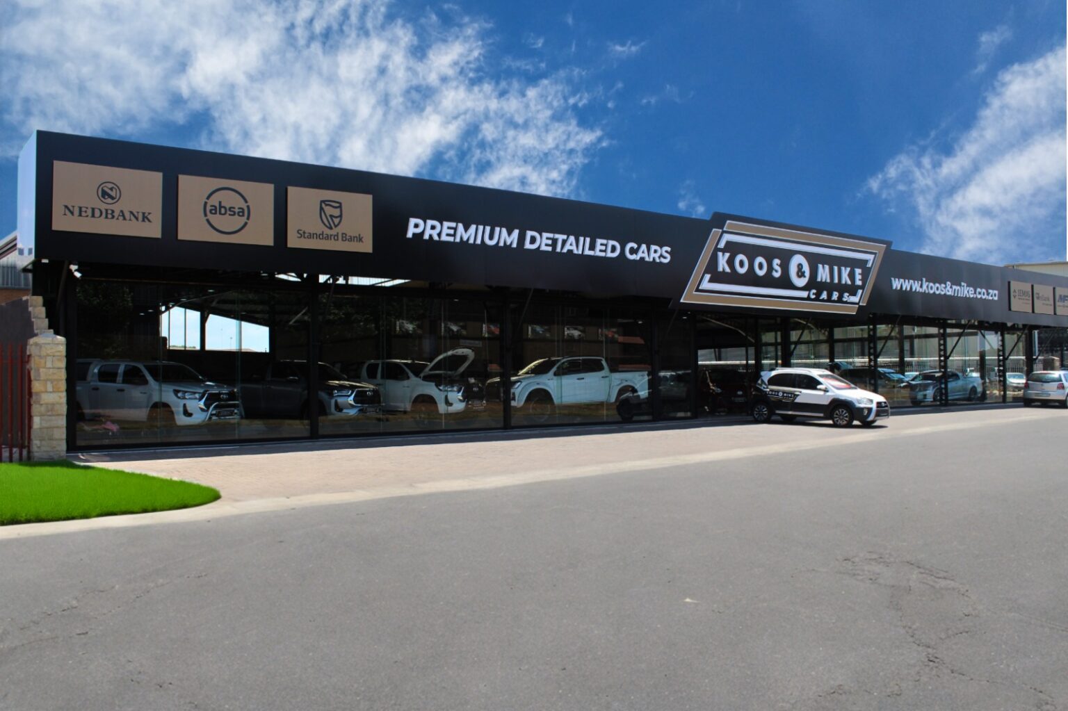 Koos and Mike Used Cars dealership in Vanderbijlpark